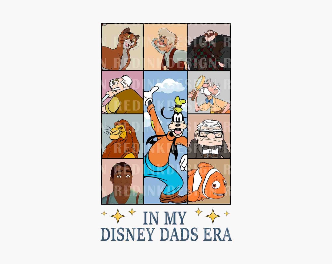 In My Dads Era PNG, Dad Cartoon Movie Png, Father's Day Png, Best Dad ...