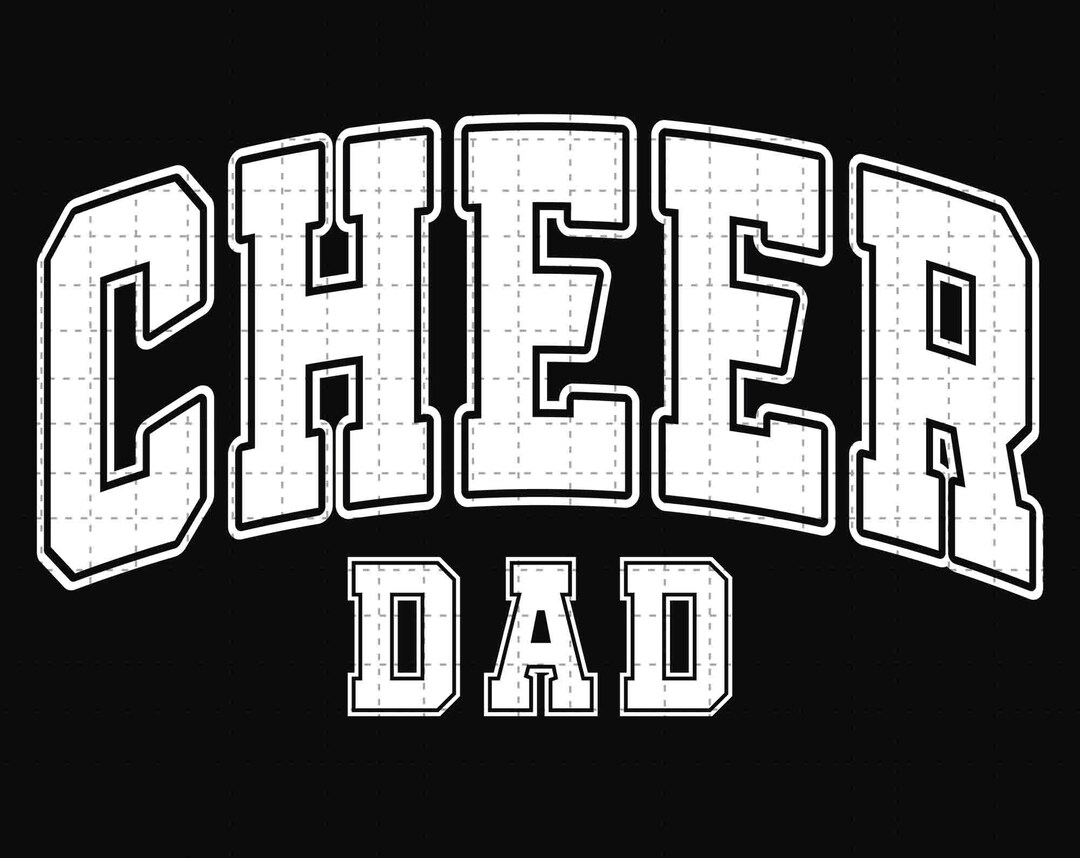 Cheer Dad PNG, Cheer Dad Varsity Png, Dad Life Shirt Png, Cheerleader ...