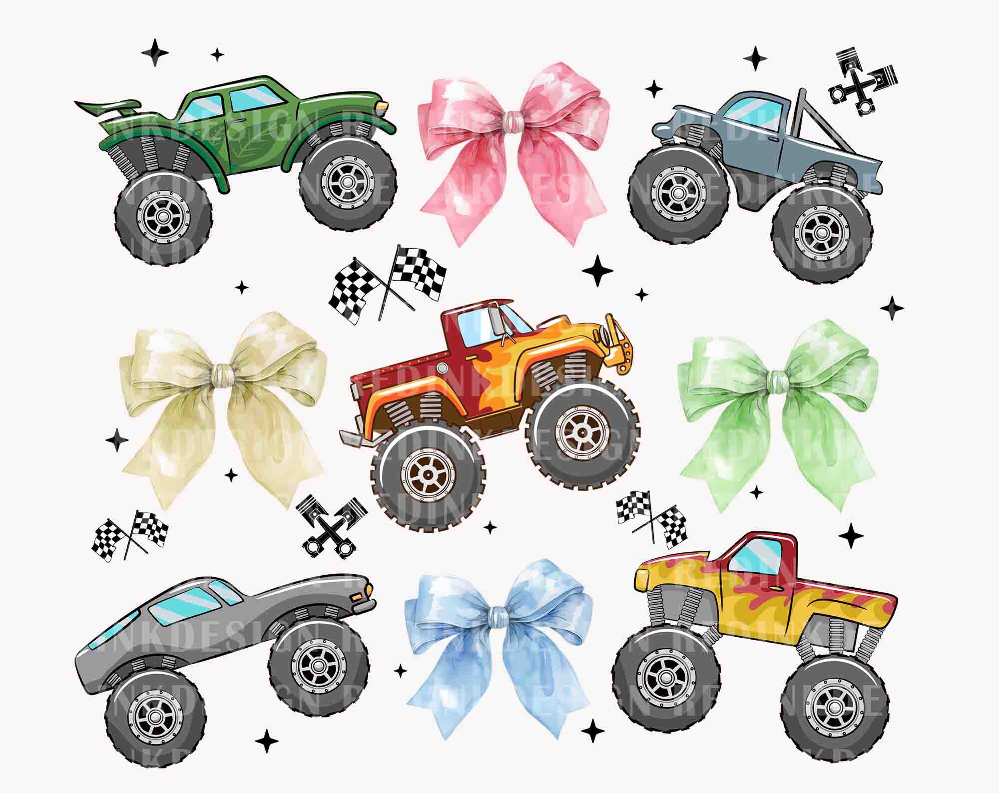 Coquette Monster Truck Mama PNG, Cars Coquette Png, Family Vacation Png ...