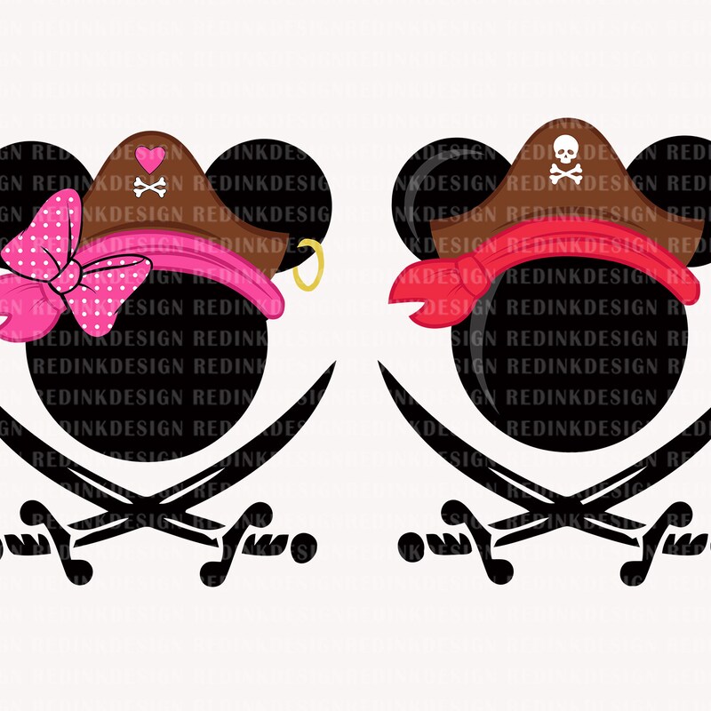 Minnie Pirate - Etsy