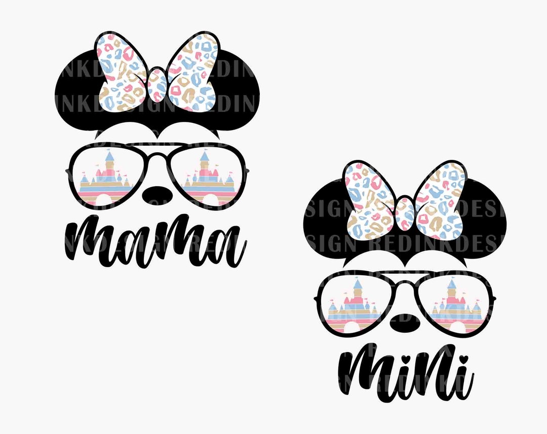 Bundle Mama and Mini Mouse SVG, Magical Mouse Svg, Mother's Day Svg ...