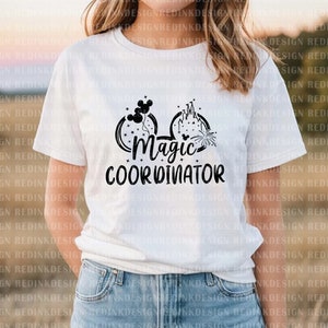 Magic Coordinator Svg, Family Vacation Svg, Family Trip Svg, Magical ...