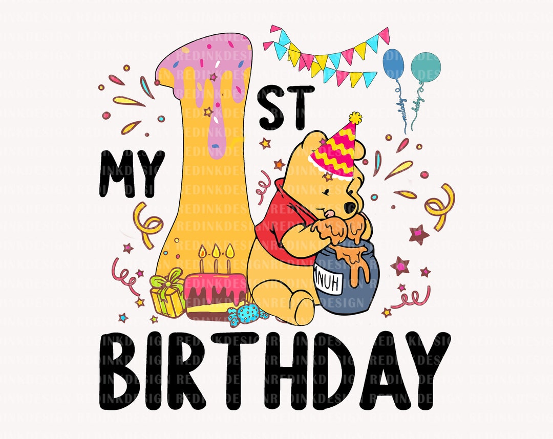 My 1st Birthday Png, It's My Birthday Png, Family Matching Birthday Png ...