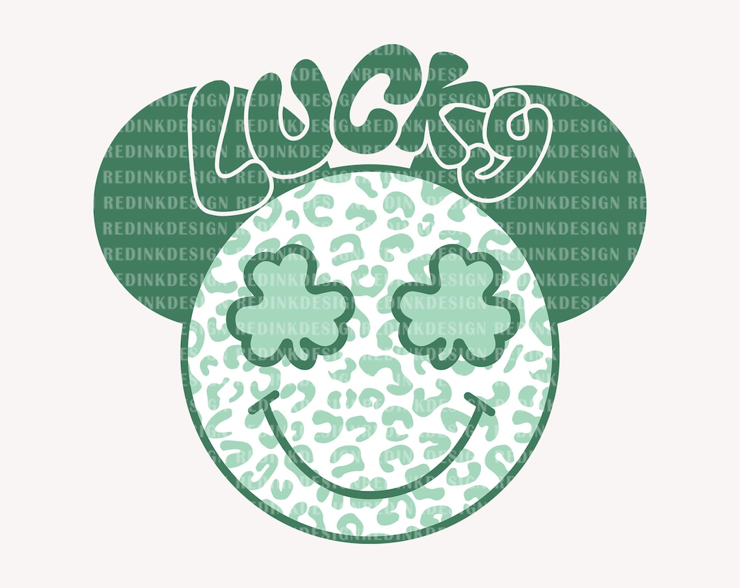 Lucky Mouse Svg, St Patricks Day Svg, Mouse St Patrick Svg, Leopard ...