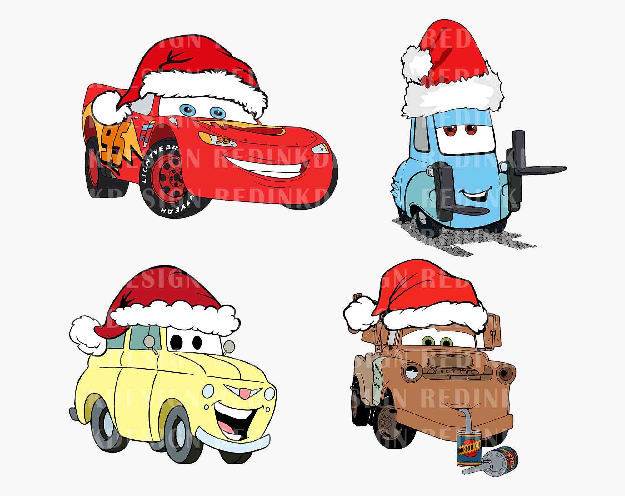 Paquete de coches de Navidad PNG, Feliz Navidad Png, Coches de Navidad ...