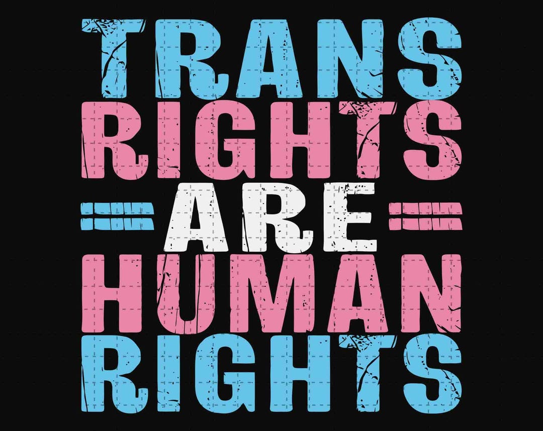 Retro Trans Rights Are Human Rights PNG, LGBTQ Rights Png, Pride Month ...