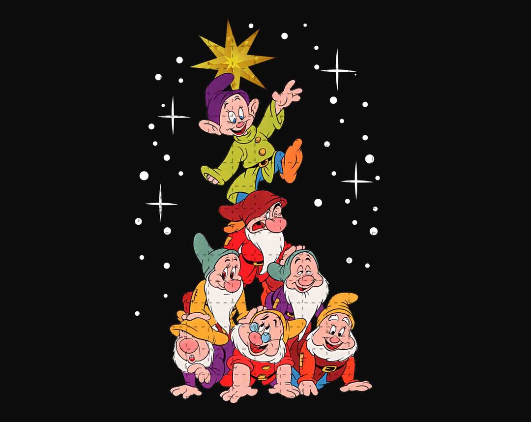 Christmas Seven Dwarfs PNG, Merry Christmas Png, Xmas Holiday Png ...