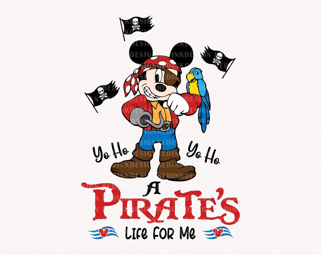 A Pirate's Life for Me Svg, Mouse Pirates Svg, Family Vacation Svg ...