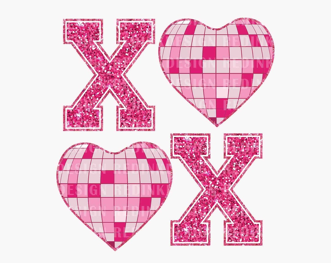 Glitter Xoxo Valentine PNG, Happy Valentine Png, Valentine's Day Png ...