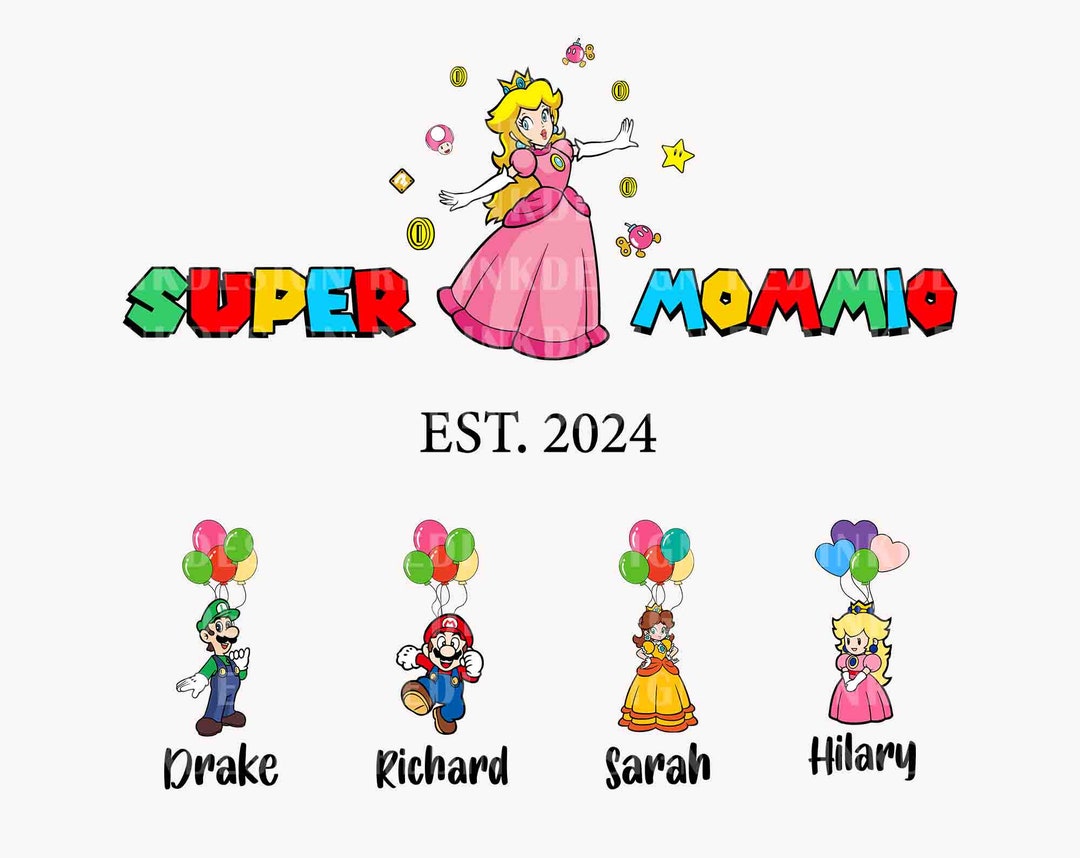 Personalization Kids Name Super Mommio SVG, Super Mommio Kiddo Shirt ...