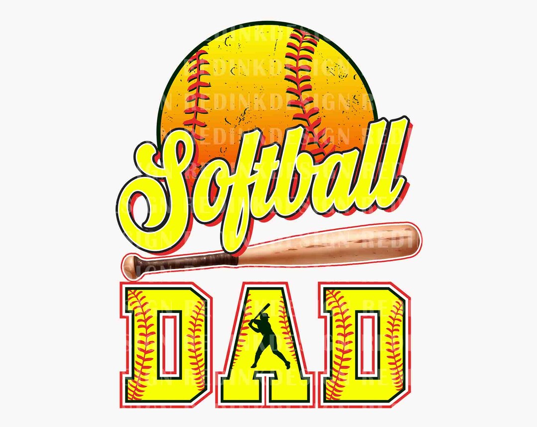 Softball Dad PNG, Father's Day Png, Softball Daddy Png, Game Day Png ...