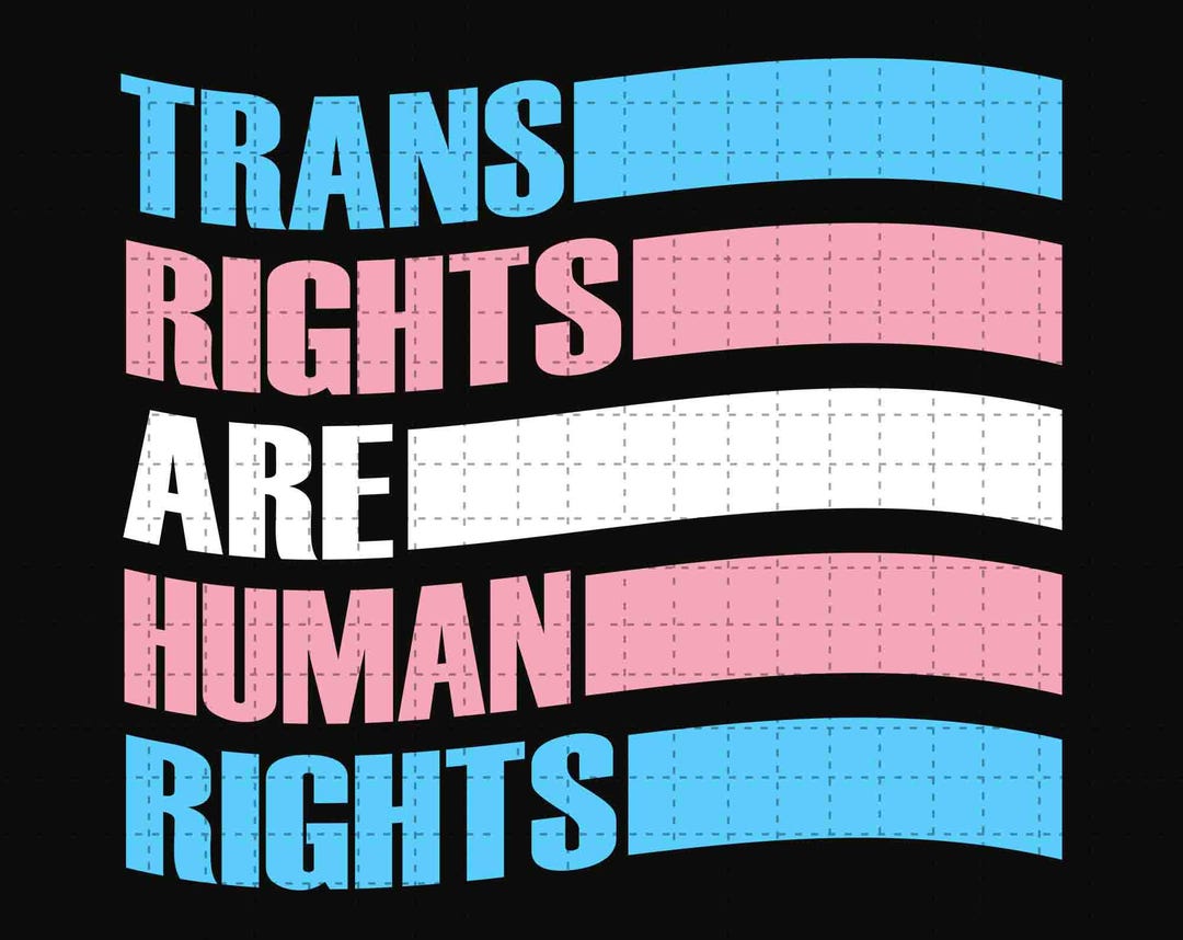 Retro Trans Rights Are Human Rights PNG, Pride Month Png, LGBTQ Rights ...