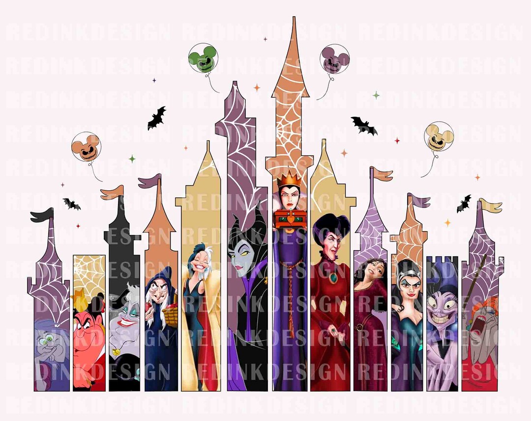 Halloween Villains Png, Villain Characters Png, Halloween Castle Png ...