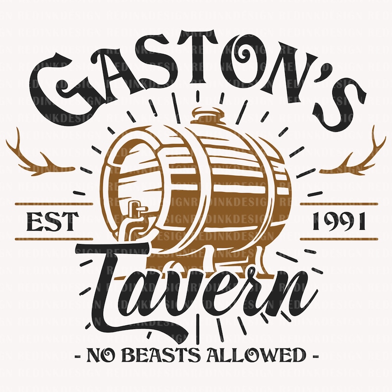 Gaston Svg - Etsy