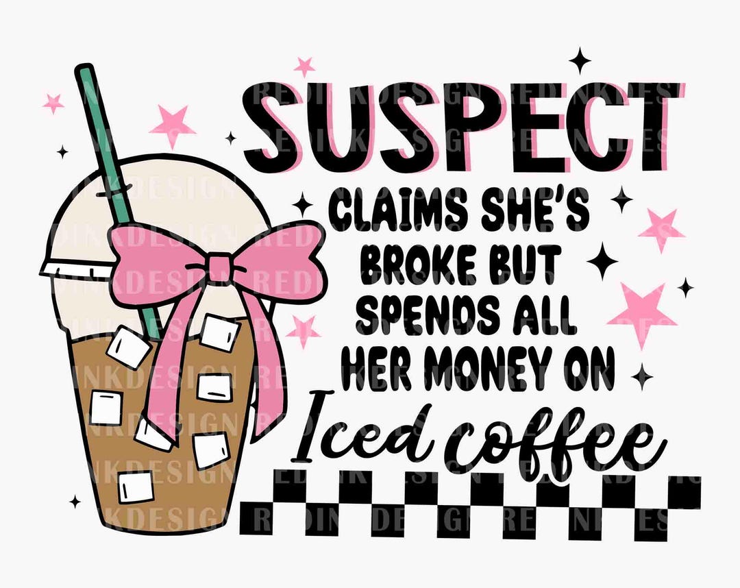 Suspect Claims to Be Broke PNG, Cute Suspect Png, Gift for Friend ...