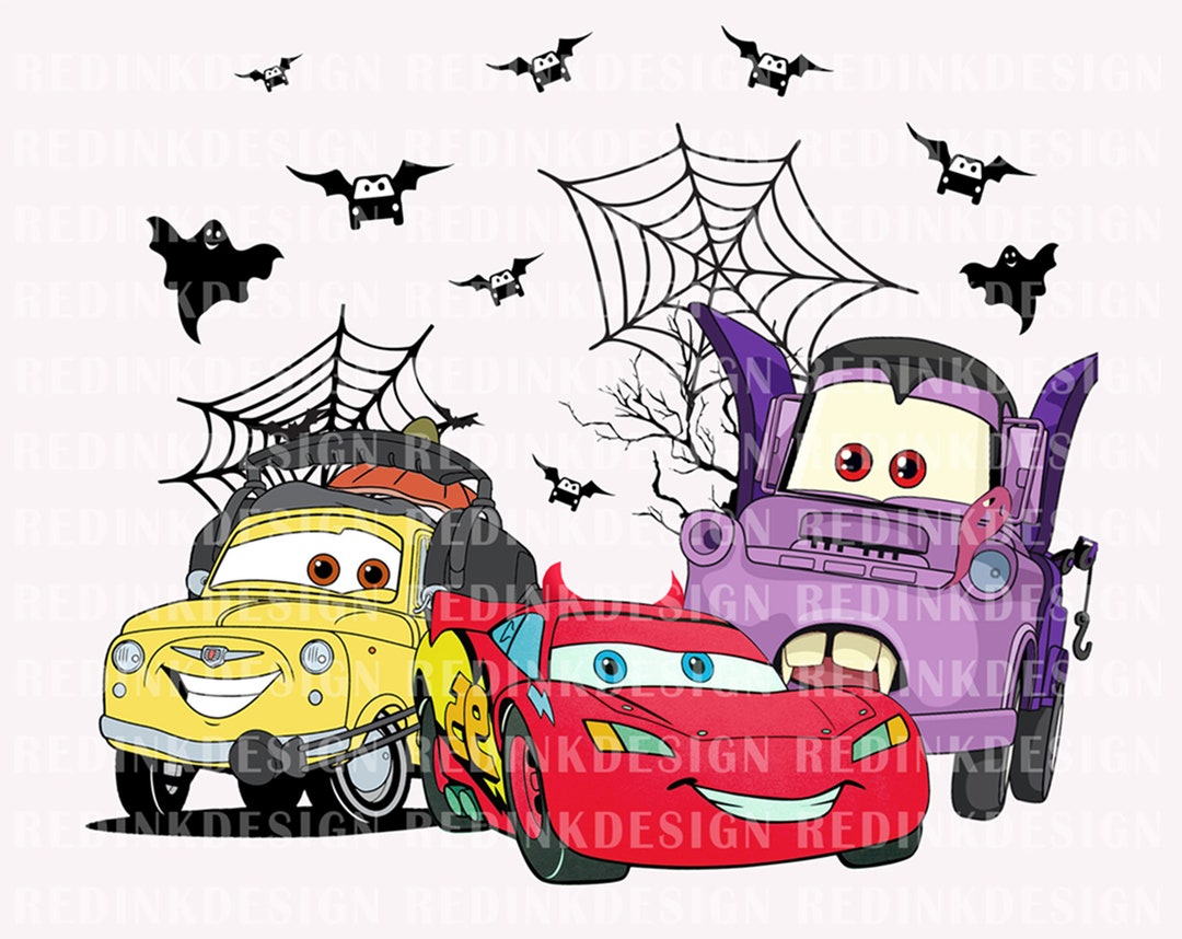Halloween Cars Png, Cars Character Halloween Png, Halloween Png, Boo ...