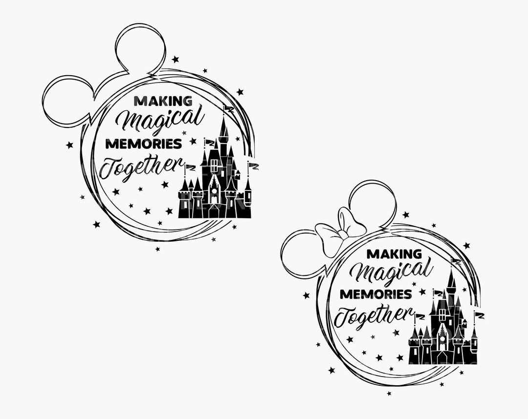 Paquete haciendo recuerdos mágicos juntos SVG, viaje mundial 2024 svg ...