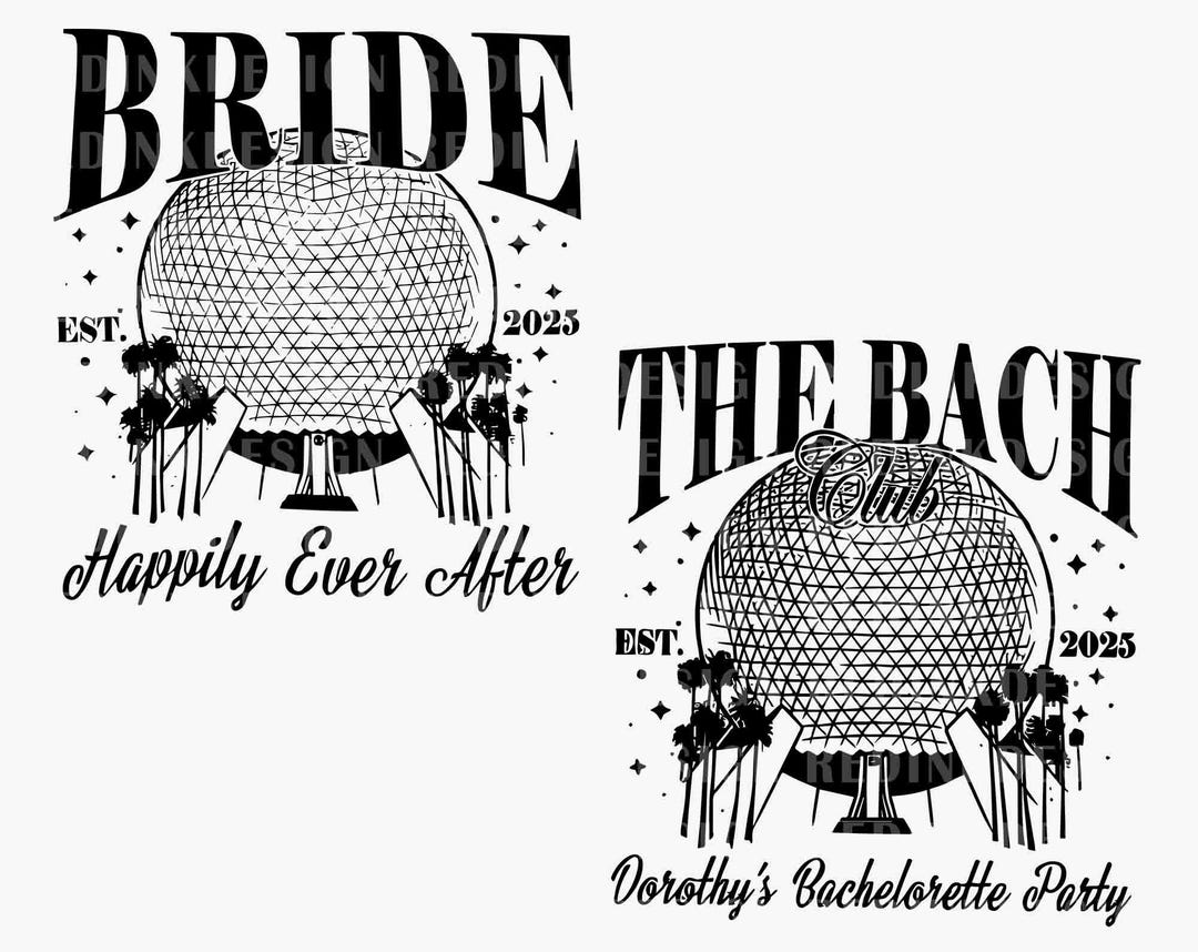 Personalized the Bride Club, Happily Ever After PNG, the Bach Club Png ...