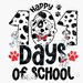 100 Days of School Dalmatian Dog Boy Kid 100th Day of School Png, Funny ...