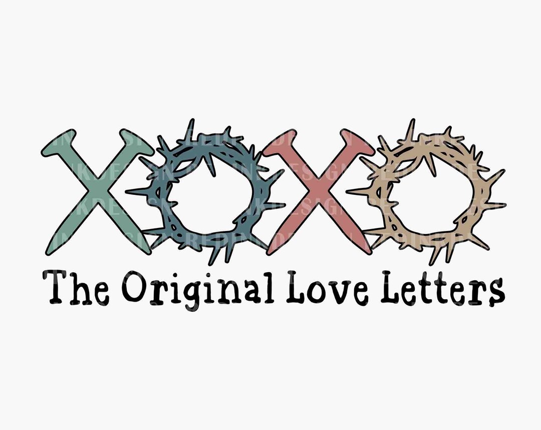 XOXO the Original Love Letters SVG, Xoxo Svg, Xoxo Easter Svg, True ...