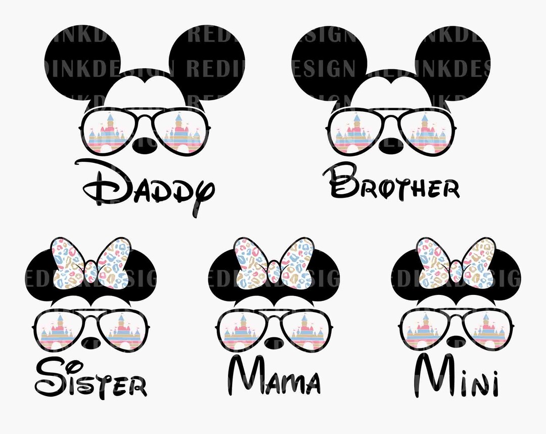 Bundle Mouse Mom SVG, Family Gift Svg, Mother's Day Svg, Mom Life Svg ...