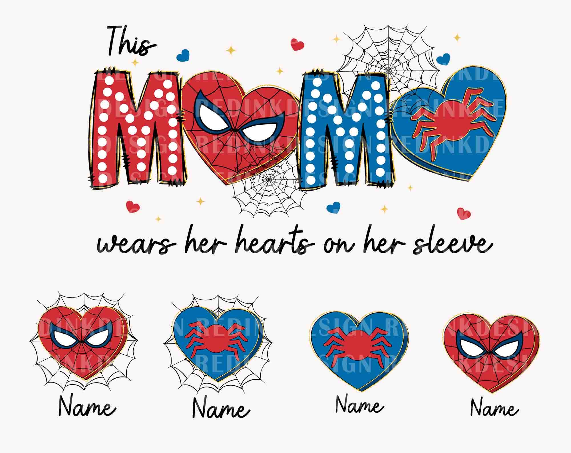 Personalization Kids Name Mama PNG, Mama Super Shirt, Mother's Day Png ...