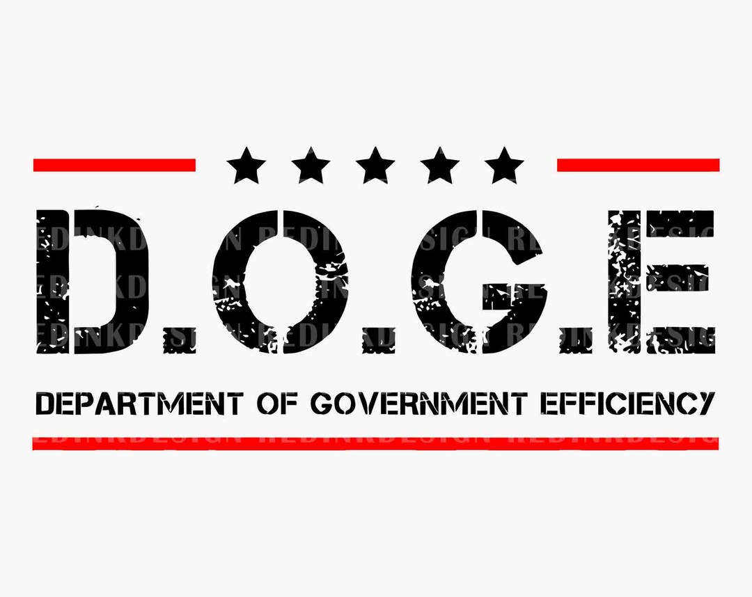 D.O.G.E. Department of Government Efficiency PNG, US President ...