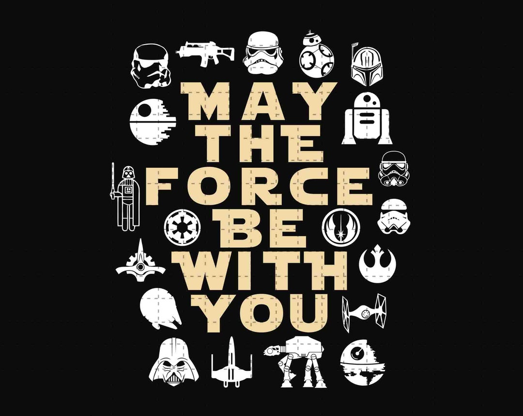 May the 4th Be With You 2024 SVG, May 4th Svg, Television Series Svg ...