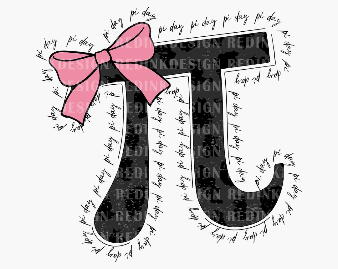 Pi Day Pink Coquette PNG, Math Teacher Png, Funny Math Gift Png, Funny ...