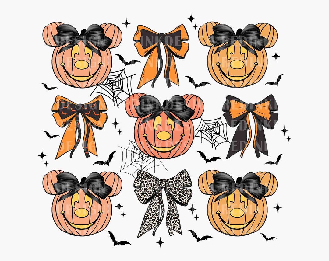 Halloween Coquette Bow PNG, Halloween Png, Spooky Halloween Png, Spooky ...