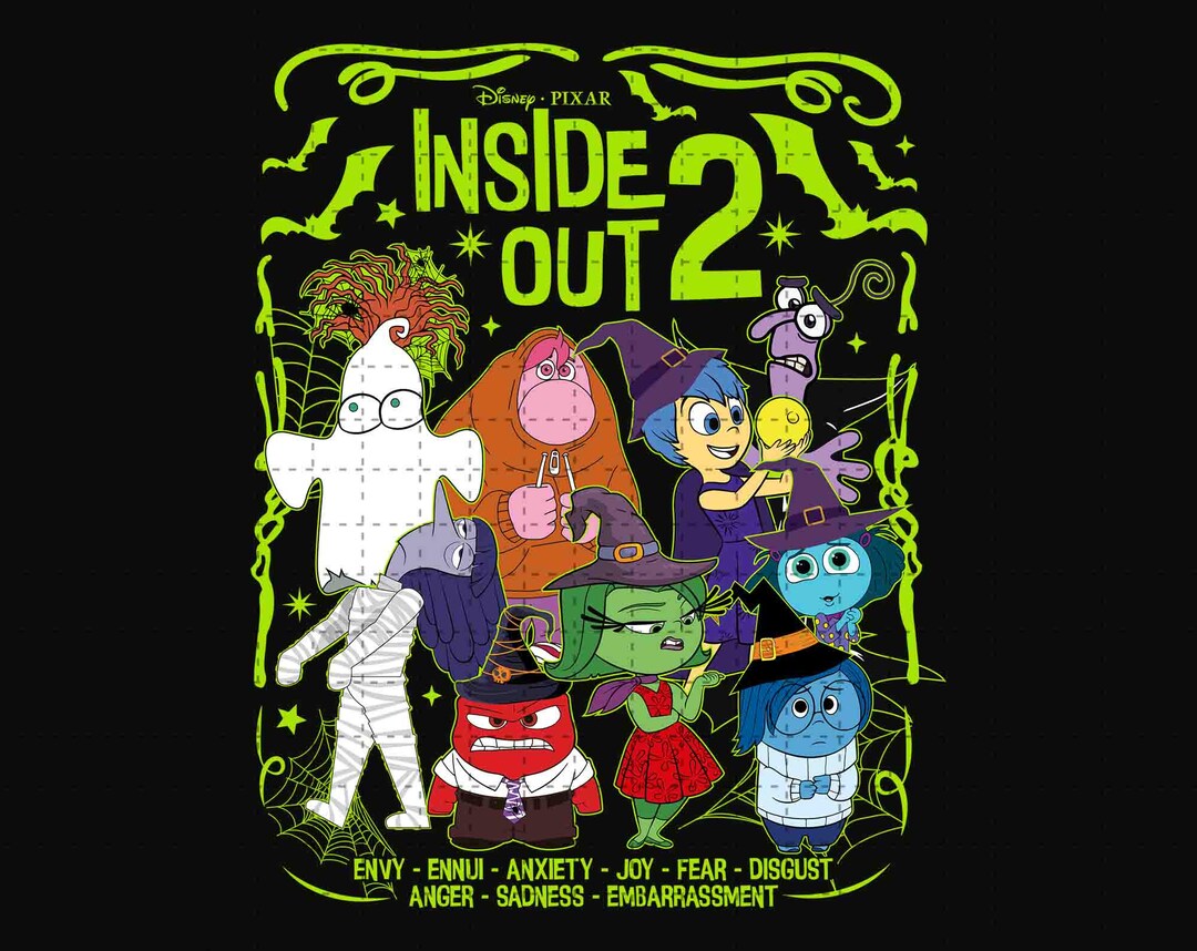 Halloween Inside Out 2 PNG, Trick or Treat Png, Spooky Season Png ...