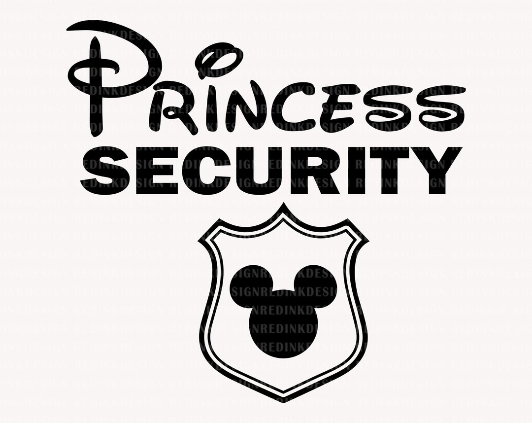 Princess Security Svg, Funny Dad Svg, Boyfriend Security Svg, Family ...