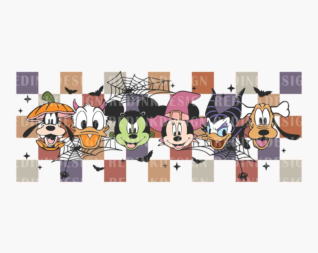 Halloween Mouse and Friends PNG, Happy Halloween Png, Spooky Vibes Png ...
