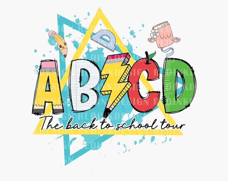 The Back to School Tour PNG, Teacher Png, ABCD Teacher Png ...