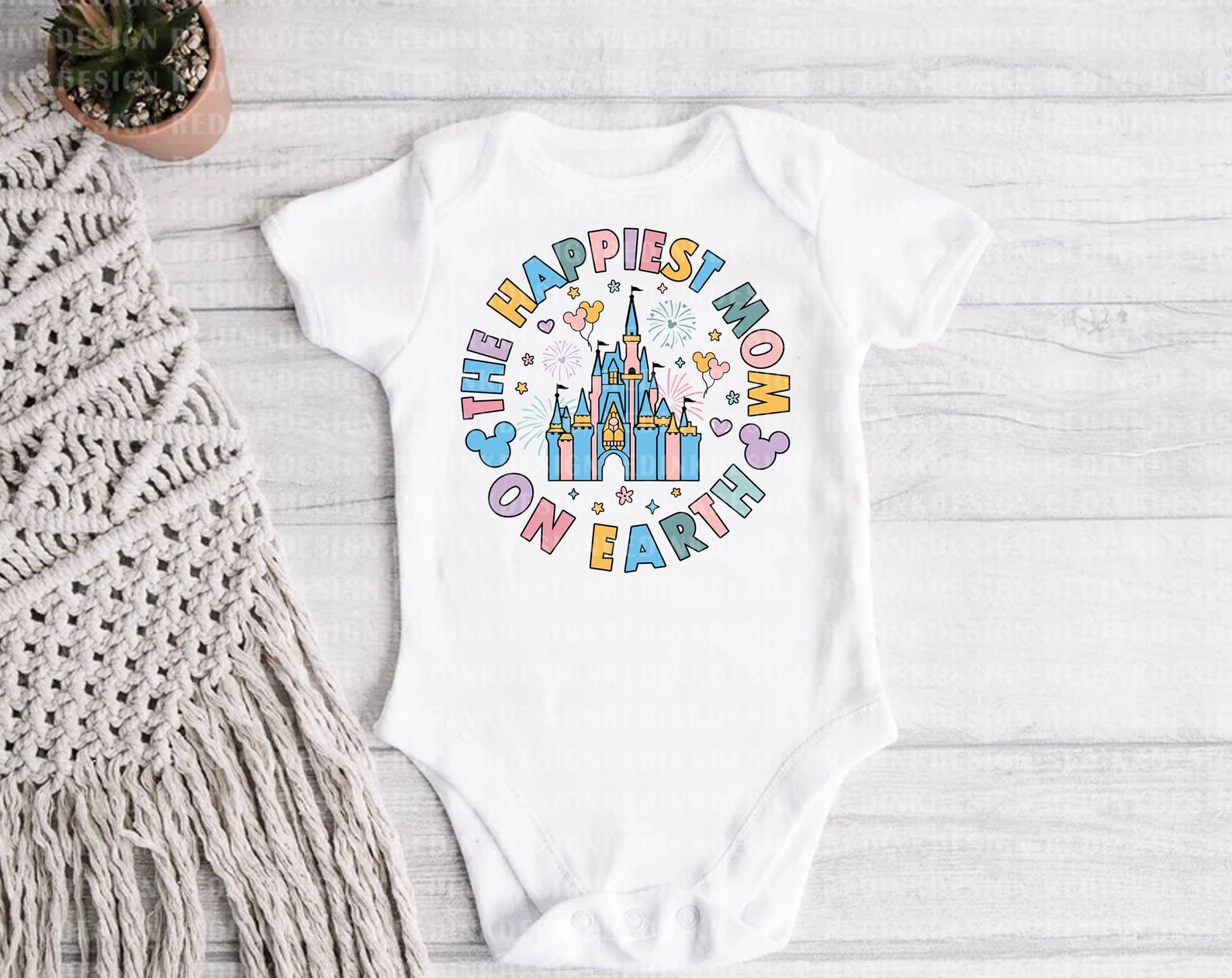 The Happiest Mom on Earth Svg, Magical Castle Svg, Family Trip, Vacay Mode Svg, Magical Kingdom ...