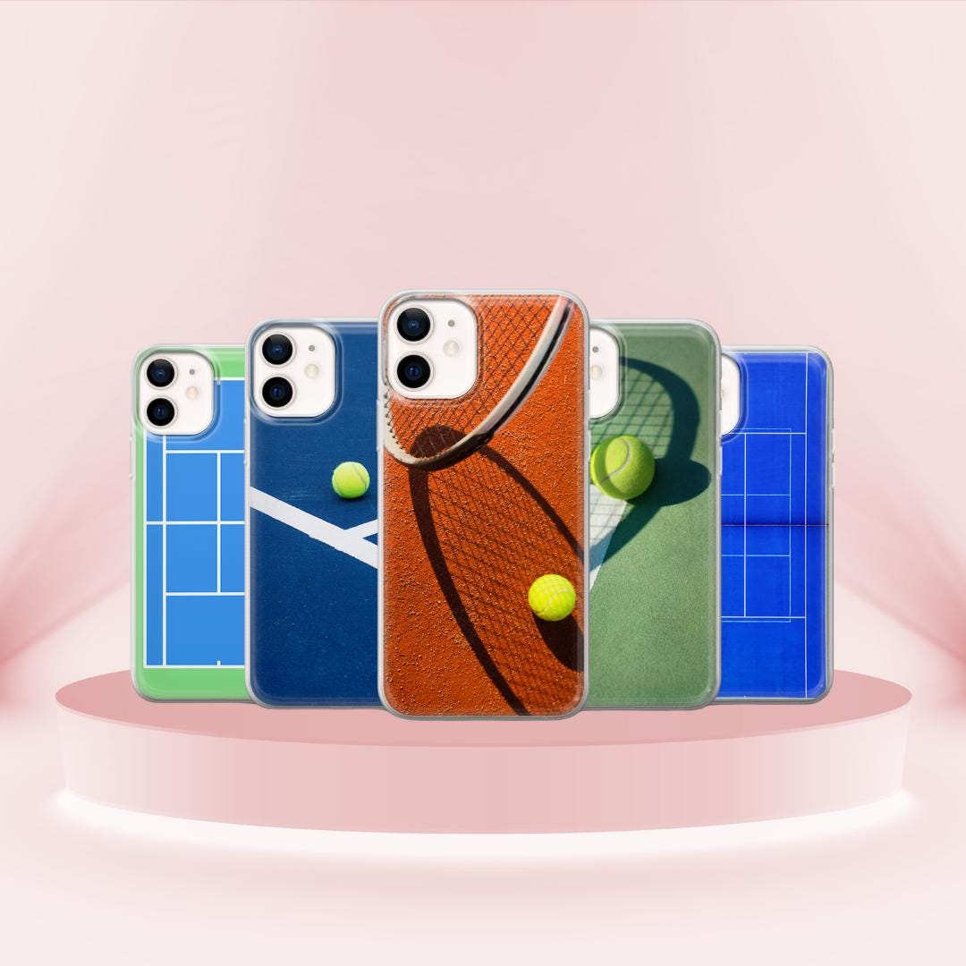 Tennis Player Phone Case Padel Lover Cover for iPhone 17 Pro Max, 16 ...