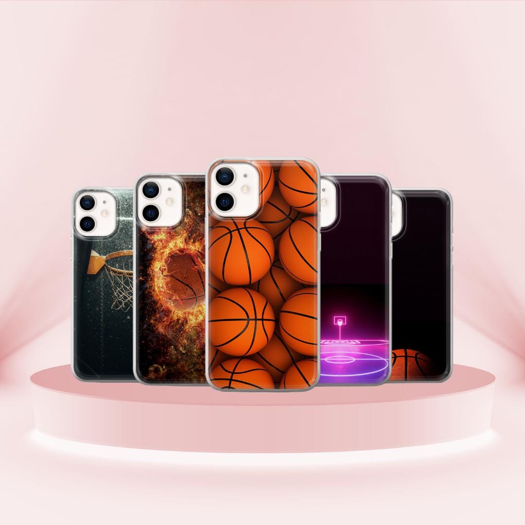 Basketball Court Phone Case Baller Cover Fit for iPhone 15 Pro, 14, 13 ...