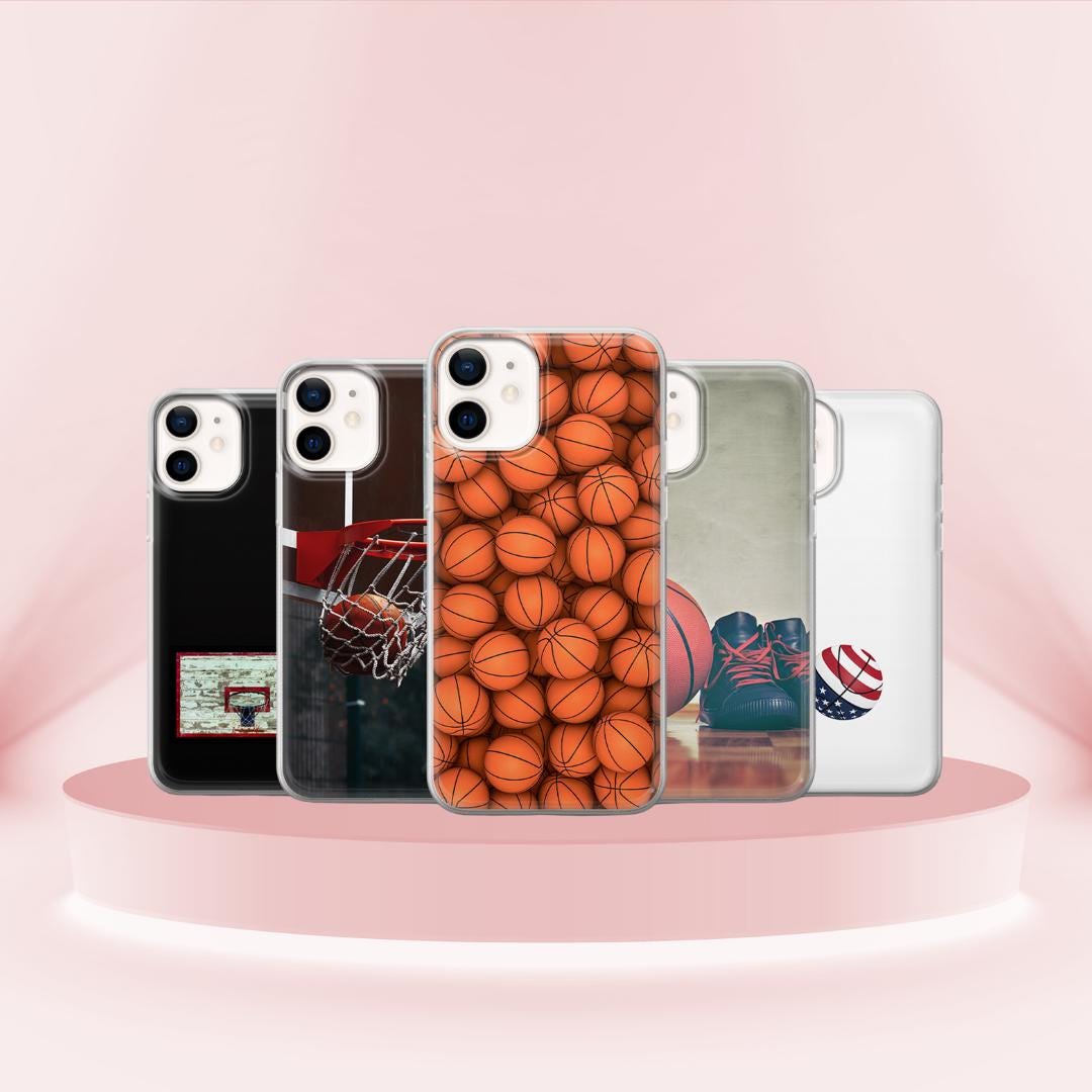 Basketball Hoop Phone Case Baller Cover Fit for iPhone 15 Pro, 14, 13 ...