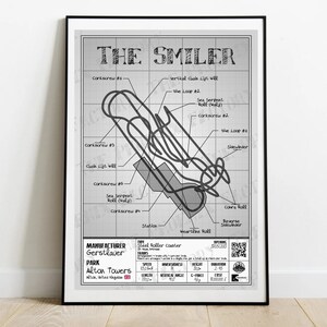 The Smiler (SW7) - Alton Towers | Gerstlauer : Rollercoaster Layout ...