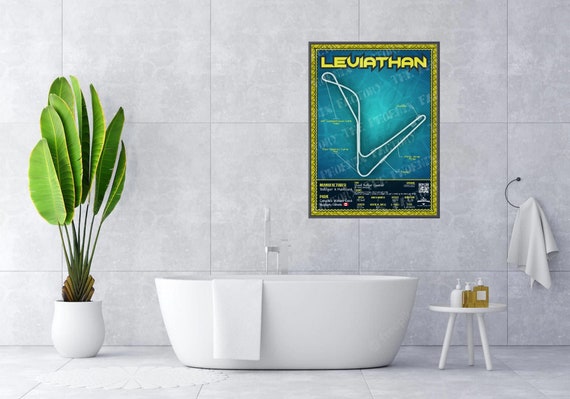 Leviathan Achterbahn Layout