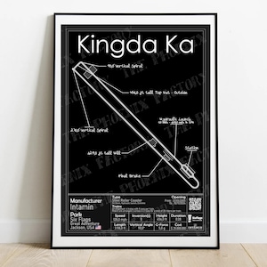 Kingda Ka - Six Flags Great Adventure | Intamin : Rollercoaster Layout ...