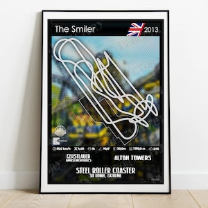 The Smiler (SW7) - Alton Towers | Gerstlauer : Rollercoaster Layout ...