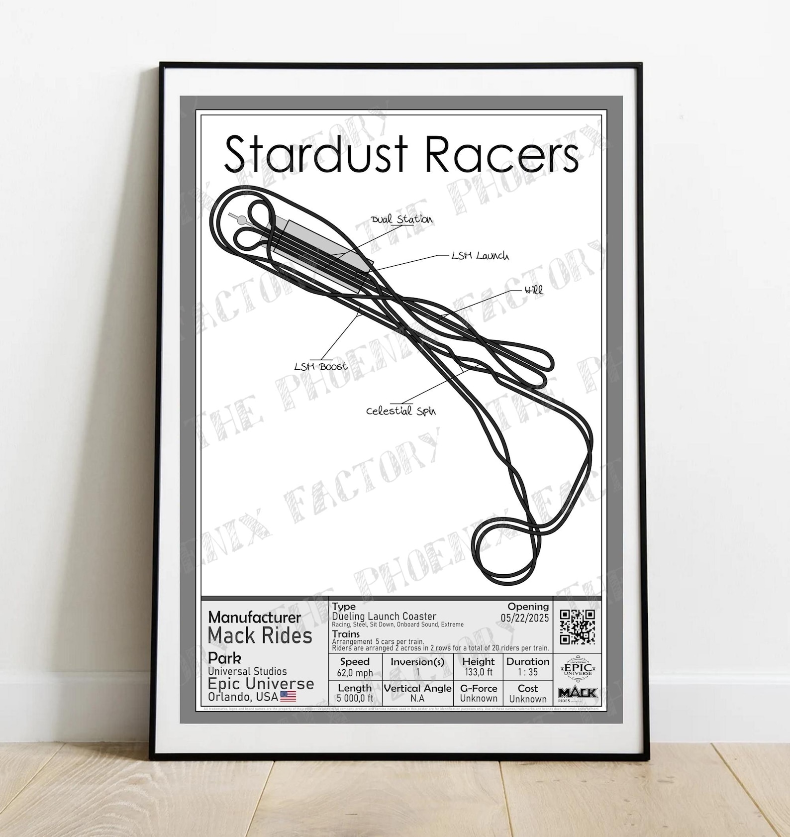 Stardust Racers - Universal Epic Universe | Mack Rides : Park Layout ...