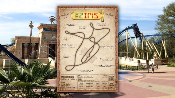 Parque Asterix Oziris La Descente Du Oziris 🎢🔥 Parc Astérix