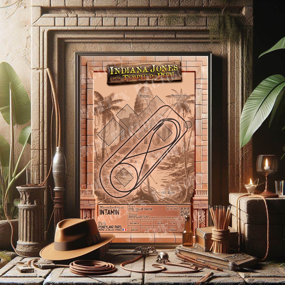 Indiana Jones and the Temple of Peril - Disneyland Paris | Intamin ...