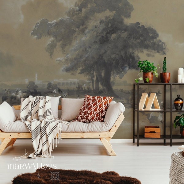 Sepia Wallpaper Murals - Etsy