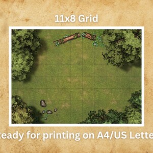 Forest Map Bundle | 5 Maps | 2K | Rain and Night Variations | D&D ...