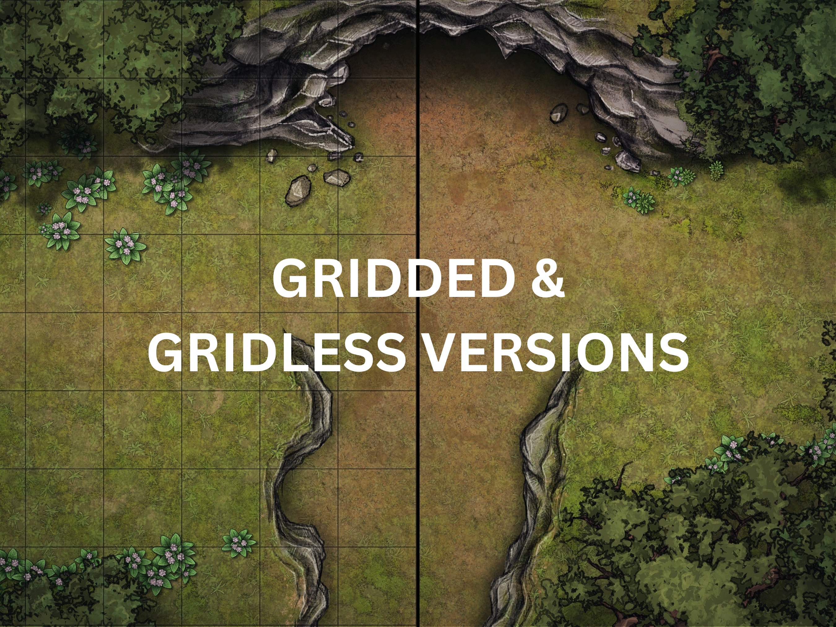 Forest Map Bundle | 5 Maps | 2K | Rain and Night Variations | D&D ...