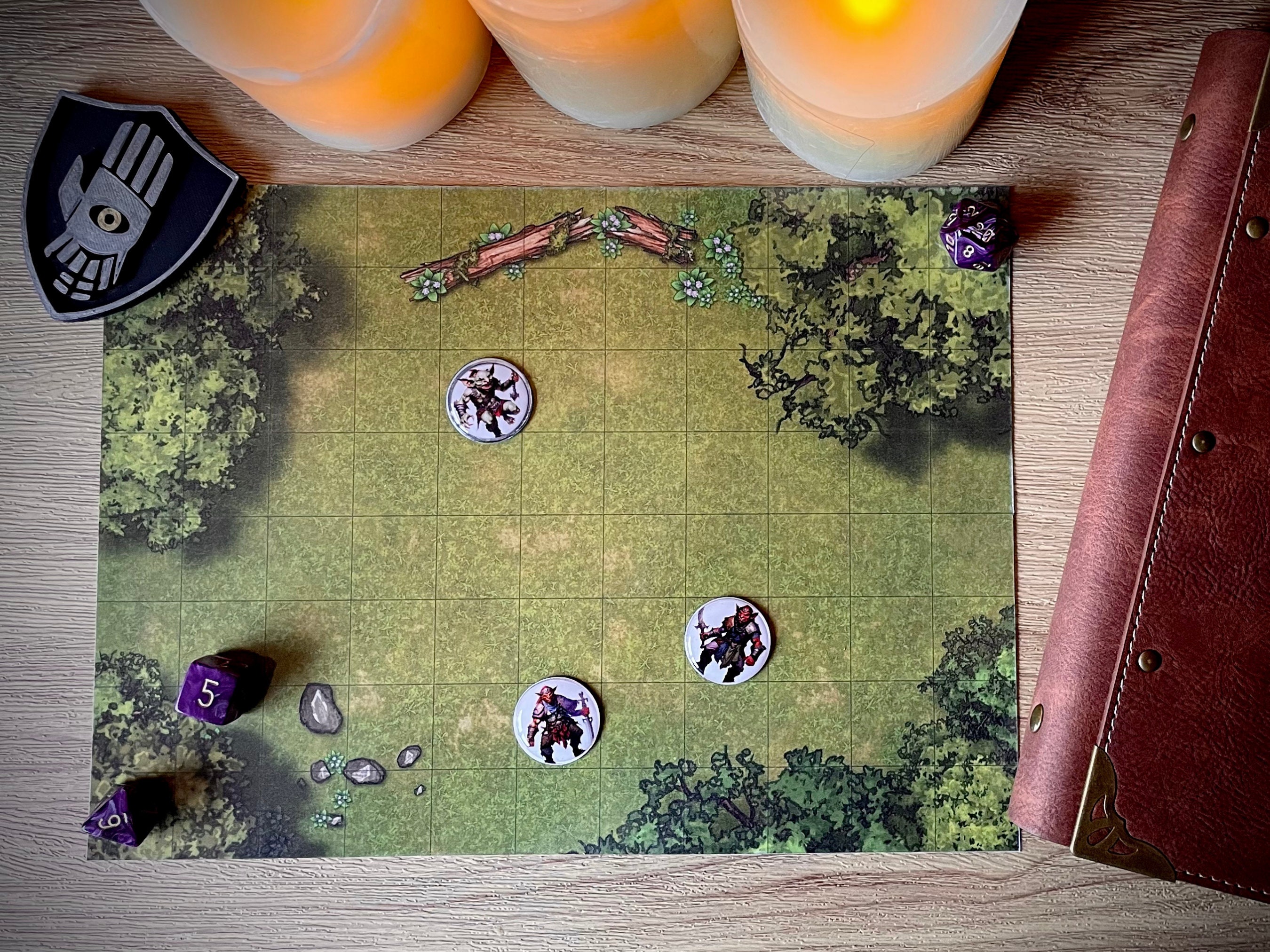 Forest Map Bundle | 5 Maps | 2K | Rain and Night Variations | D&D ...