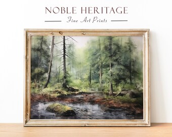 Rustic Countryside Art, Digital Download, Farmhouse Decor, Printable ...